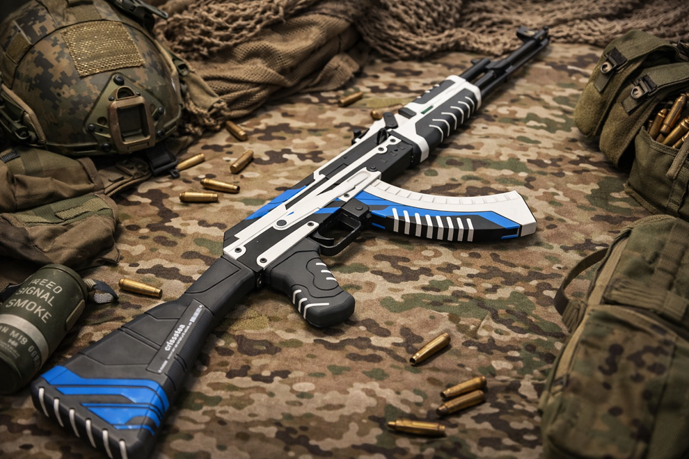 Blue AK-47 – GreenHaven