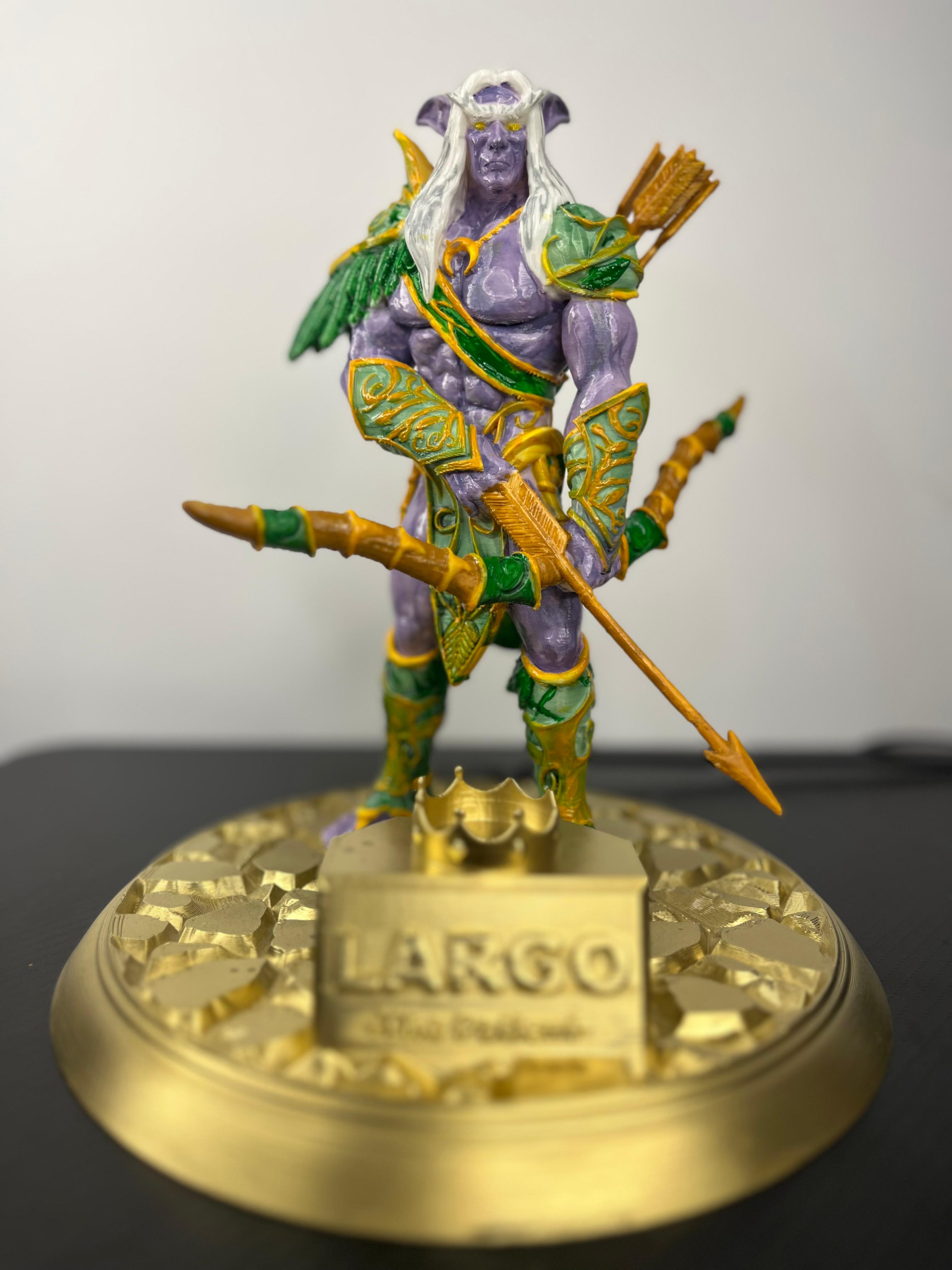 Night Elf Hunter Trophy – GreenHaven